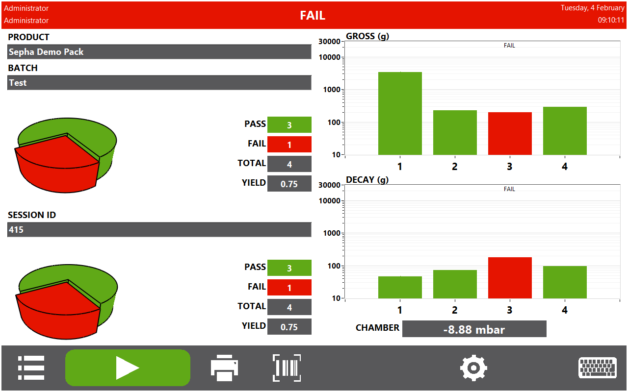 New PakScan - Non-destructive Seal Integrity Tester